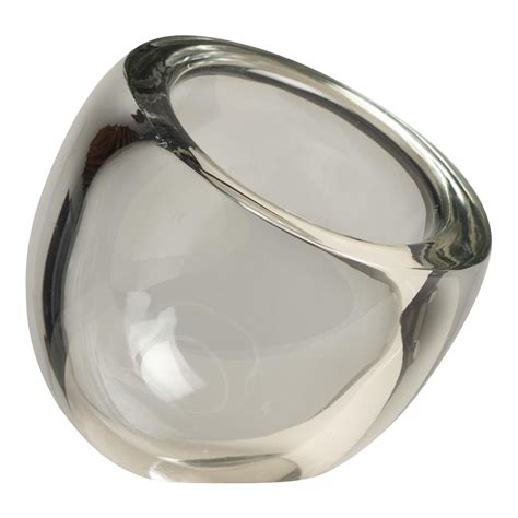 1970s Alfredo Barbini Murano Glass Bowl Vessel Signed Chairish