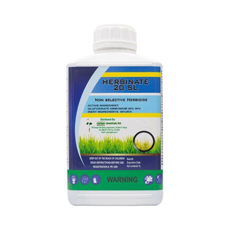 Herbinate Herbicide 1000 Ml 200 Sl Non Selective Contact Ft