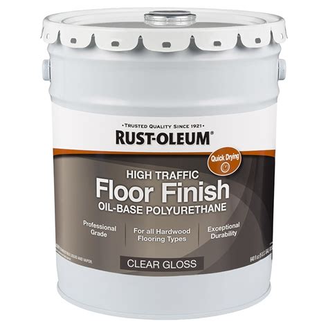 Rust Oleum 640 Fl Oz Gloss Oil Based Polyurethane At Lowes Com