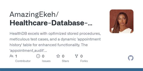 Github Amazingekehhealthcare Database Management System Healthdb Excels With Optimized