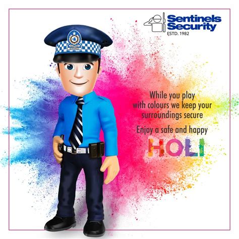 Sentinels Security Pvt Ltd On Linkedin Happyholi2023 Holifestival Safety India Security