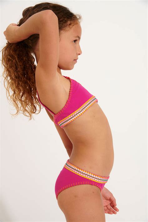 M Porto Kalany Raspberry Pink Seam Bikini Banana Moon®