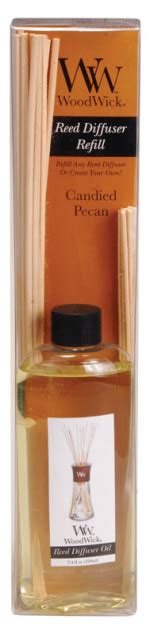 Woodwick Candied Pecan Woodwick 74 Oz Reed Diffuser Refill The Lamp Stand