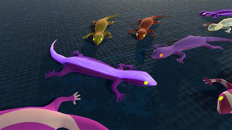 Retro Fantasy Lizards Pack