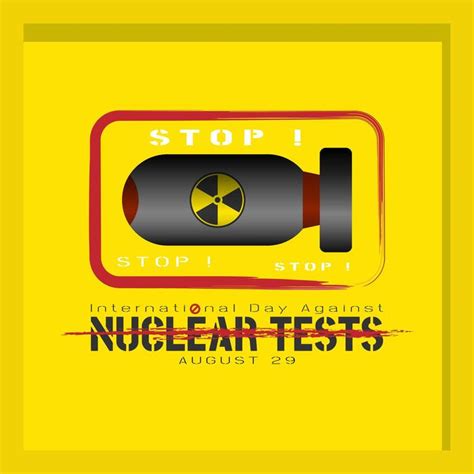 International Day Against Nuclear Tests Vector Art Icons And Graphics For Free Download