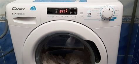 How to use the Candy Smart Touch washing machine