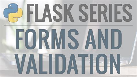 Python Flask Tutorial Full Featured Web App Part Forms And User Input YouTube