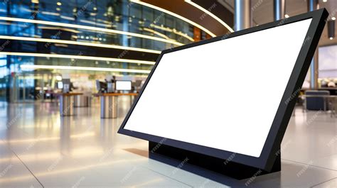 Premium Photo Contemporary Digital Billboard Screen In Welllit