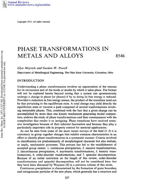 Phase Transformations In Metals And Alloys Pdf Pdf Materials Science Chemistry