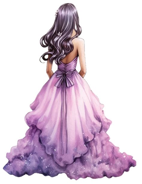 Cliparts From Anna Cute Princesses Милые принцессы Png Иллюстрация принцессы Платье