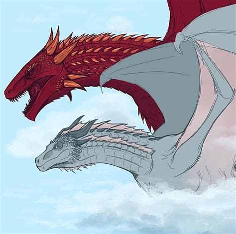 Meleys And Seasmoke Dragon Art Game Of Thrones Fanart Hotd
