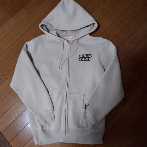 Passcode パーカー Lサイズ ベージュ メルカリ