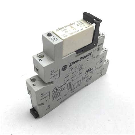 Allen Bradley 700 Tbr224x Relay Coil 24vdc With 700 Hlt12 Terminal S