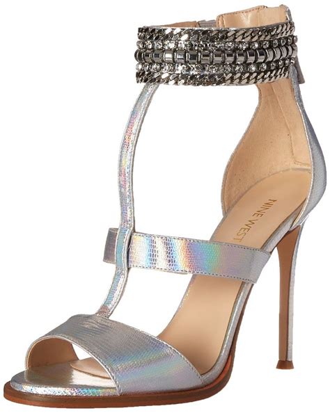 Nine West Metallic Heeled Sandals