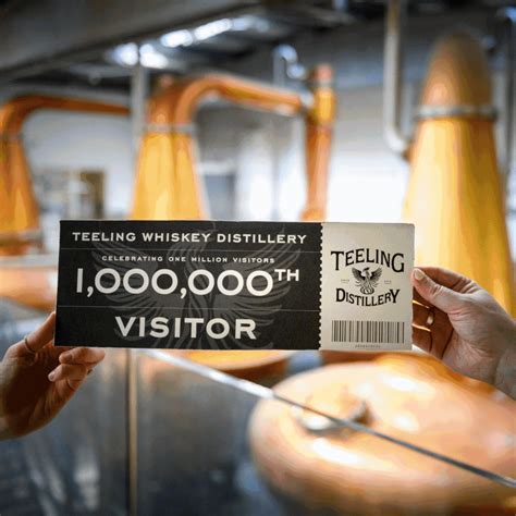 Teeling Whiskey Distillery Feiert Ihren Einmillionsten Besucher