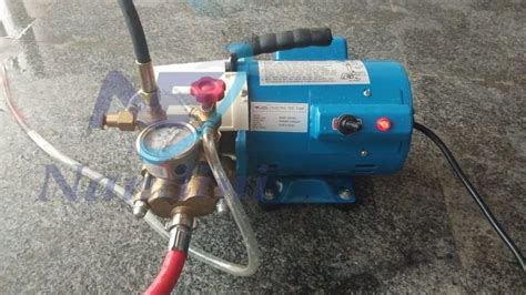 Electric Water Pressure Testing Pump At Best Price In Faridabad