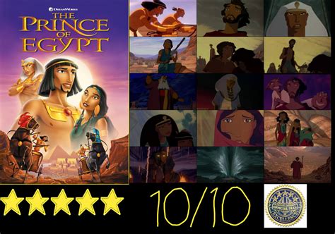 The Prince Of Egypt 1998 Re Review By Jacobthefoxreviewer On Deviantart
