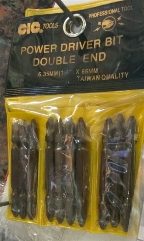 Cic Power Screwdriver Bit Carbon Steel 6 Inch At ₹ 120pack In New