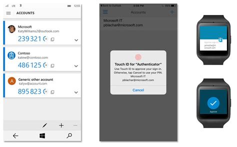 Microsoft Reveals New Authenticator App With Touch Id And Apple Watch Support Macrumors