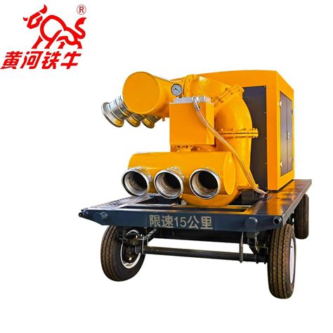 Centrifugal High Flow Strong Self Suction Diesel Engine Driven