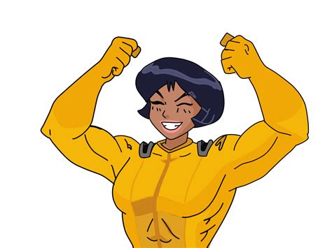 Totally Spies Female Muscle Growth On Totallyspies Tjoalt Deviantart