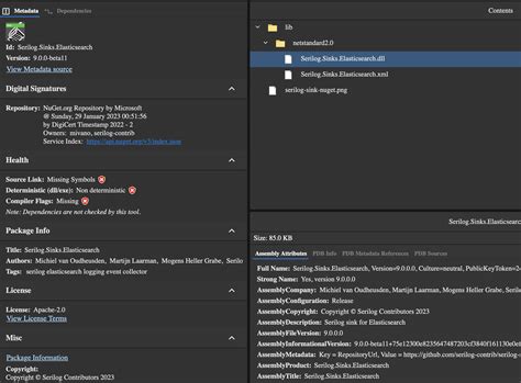 fix nuget package publishing [9 0 0 beta8] · issue 498 · serilog