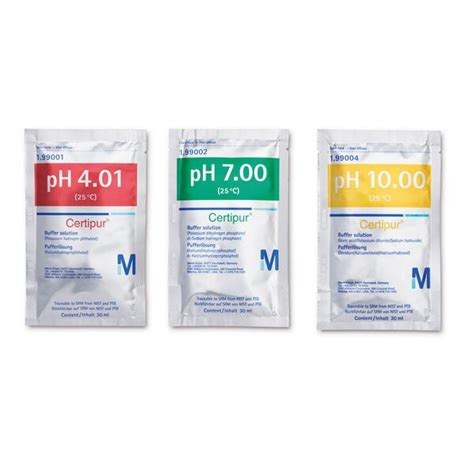 Soluţii Tampon Ph 401ph 700ph 1000 Certipur 30 X 30 Ml
