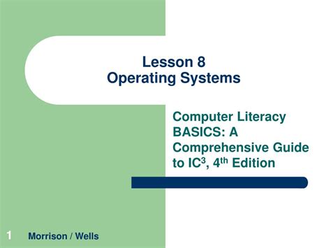 Ppt Lesson 8 Operating Systems Powerpoint Presentation Free Download Id5439465