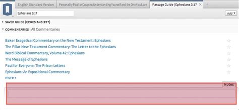 Bug Notes In Saved Passage Guide Disappear Logos Community
