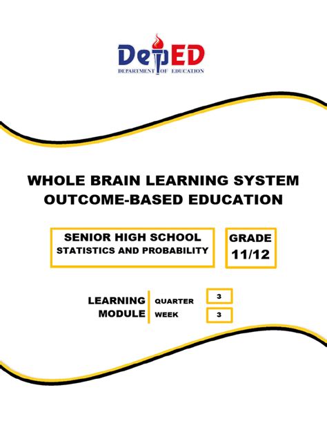 Statprb Quarter 3 Module 3 Final Pdf Normal Distribution