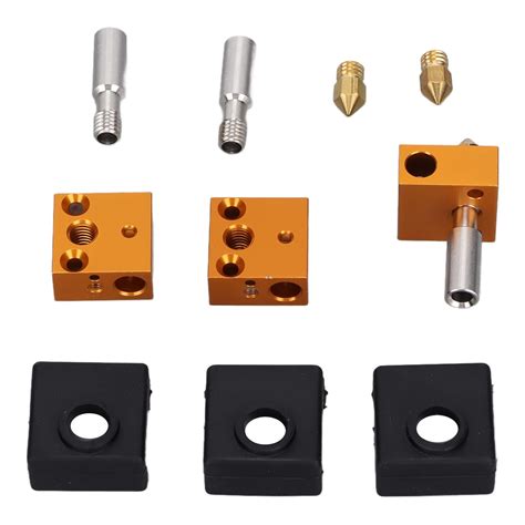 Review Aluminum Heater Block Silicone Insulation Sleeves D Printer