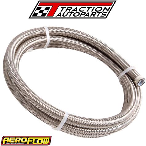 Aeroflow 800 Series Nylon Stainless Steel Air Conditioning Hose 10an