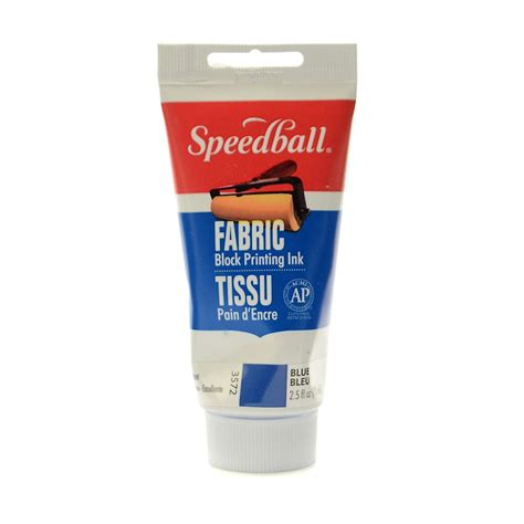 Block Printing Fabric Ink 25 Oz Blue Pack Of 2