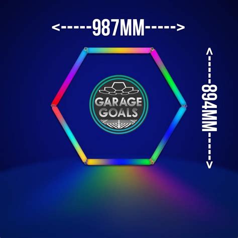 Single Rgb Hex Light Garage Goals