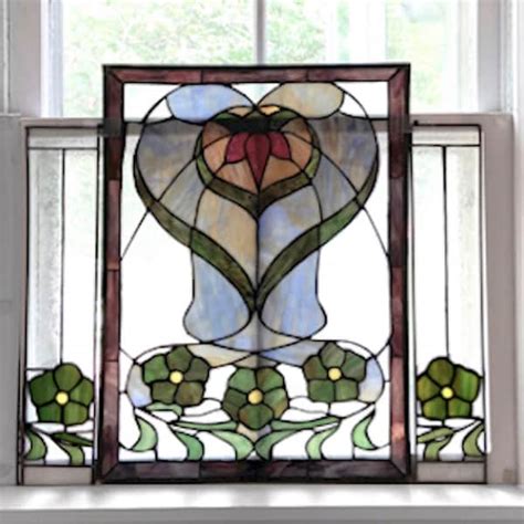 Stained Glass Mouse Etsy