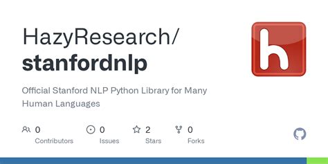 Github Hazyresearchstanfordnlp Official Stanford Nlp Python Library