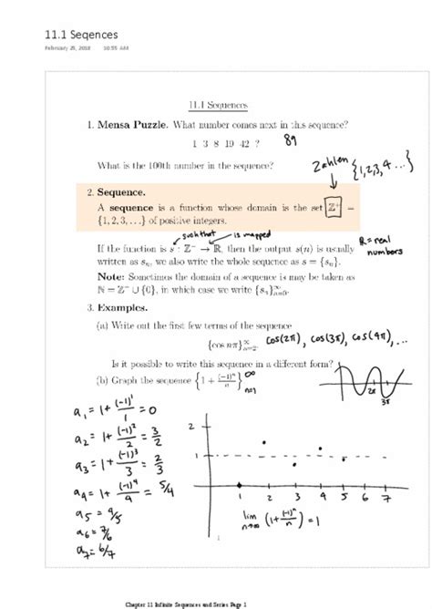 class notes for math 152 at simon fraser university sfu