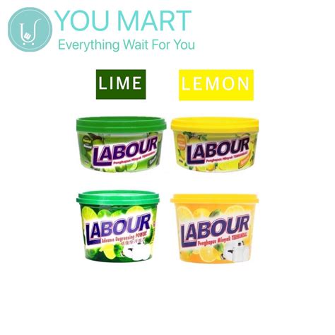Labour Dishwasher Paste 350g750g Limelemon Shopee Malaysia