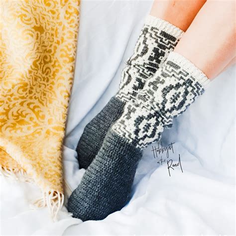 Ravelry Baltic Winds Slouchy Socks Pattern By Vytene Laucyte