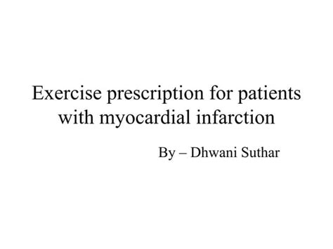 Bruce Protocol Measure Of Functional Capacity Of The Individual Pptx