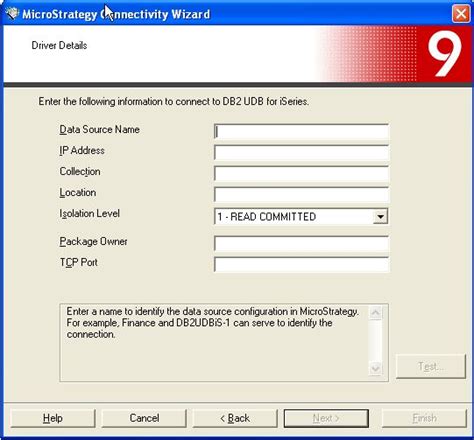 Kb423421 How To Create A Dsn To Connect To A Db2 Udb For Iseries Database In Microstrategy