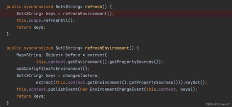 Refreshscope刷新配置文件原理refreshscope原理 Csdn博客