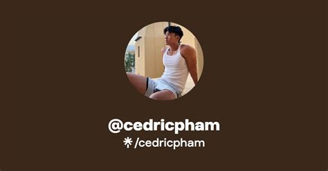 Cedricpham Instagram Tiktok Linktree