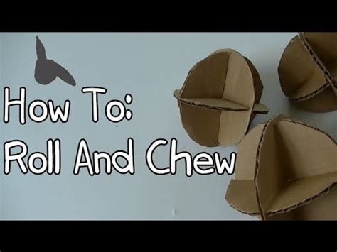 How To Make Homemade Rabbit Toy The Roll And Chew Youtube