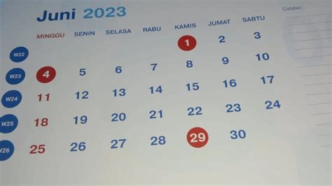 Sah Ini Daftar Libur Dan Cuti Bersama Bulan Juni 2023 Pns Libur 4