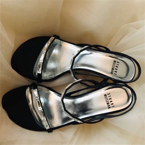 Stuart Weitzman Shoes Stuart Weitsman Size 6 Crystal Heels Poshmark
