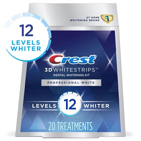 Crest 3d Whitestrips Professional White Teeth Whitening Kit 40 Strips