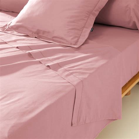 Lenzuolo Superiore Percalle Di Cotone 240 Cm Cali Rosa Biancheria