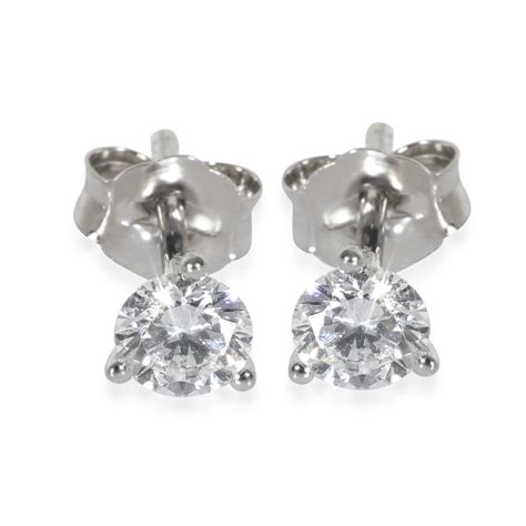 Lab Grown Diamond Earrings In Platinum 50 Ctw Mygemma Item X146682
