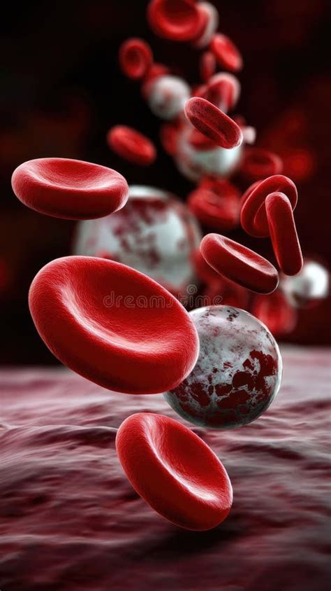 Enfoque Del Cáncer De Sangre Progresión De La Mutación Celular Del